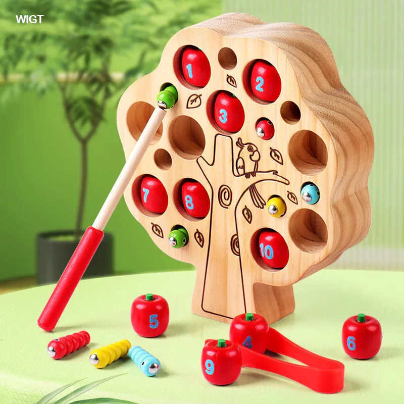 Ryst Wooden Insects Game Tree Game for Learning Educational Baby Toys ...